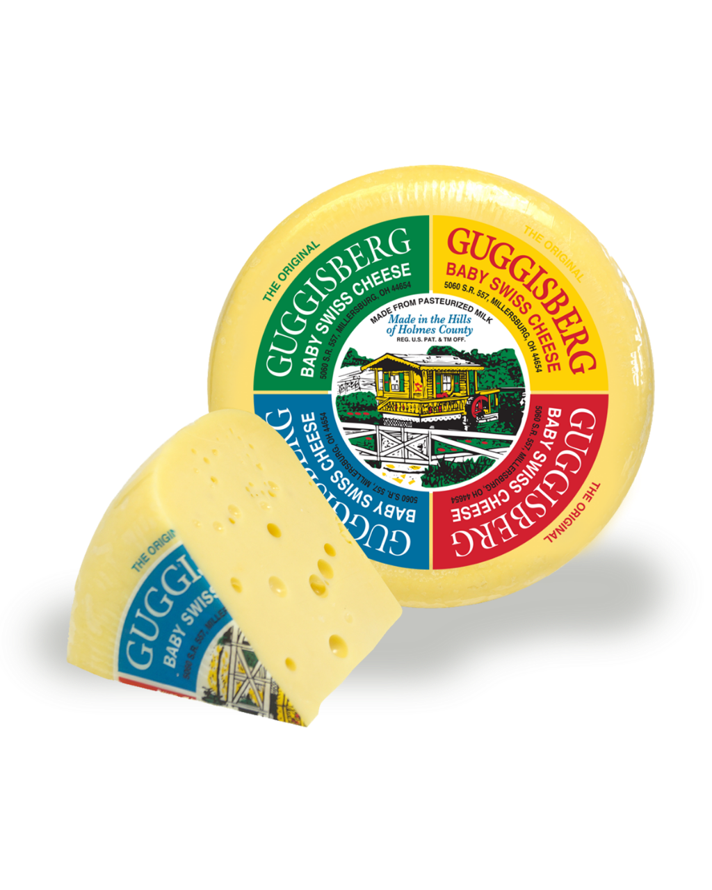 : 4 lb Wheel Original Baby Swiss